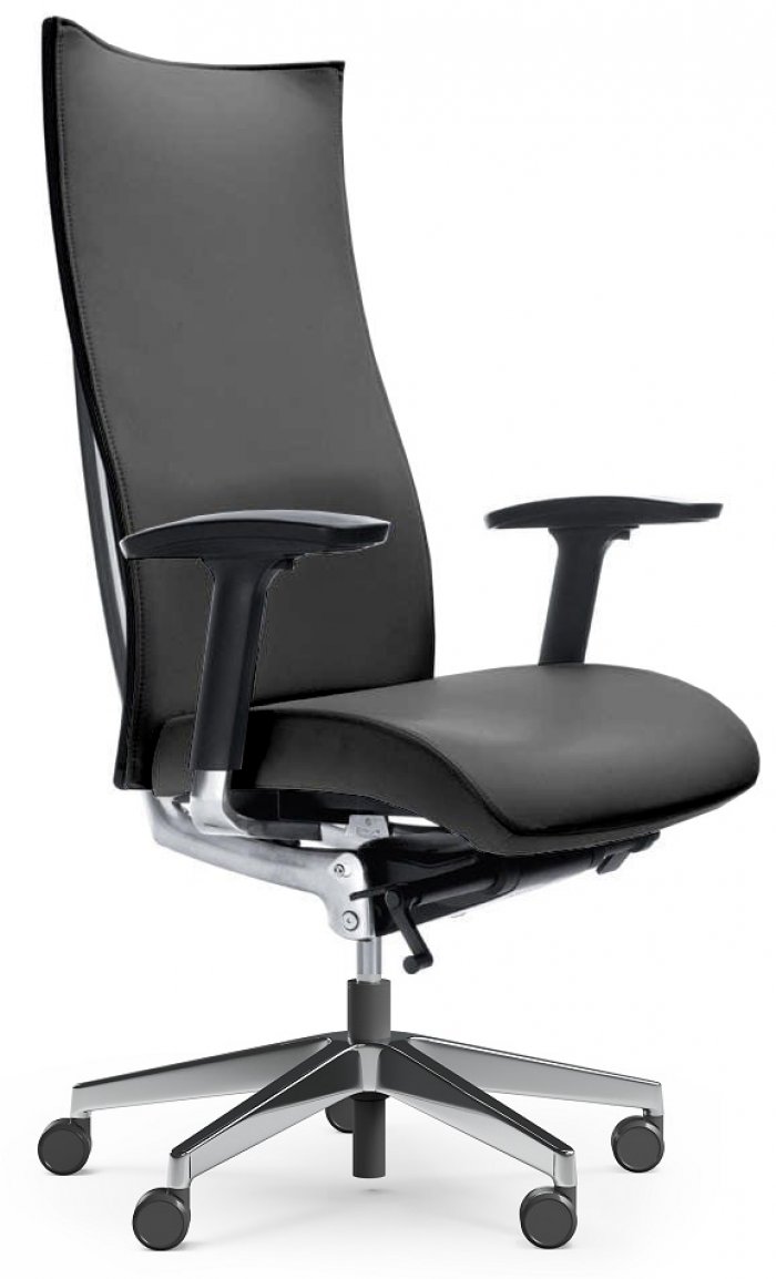 Ledersessel Chefsessel ACTION profim | Leder schwarz