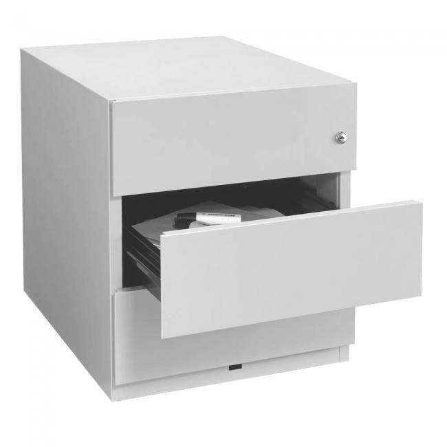 Rollcontainer aus Stahl mit 3 Universal Schubladen| verdeckte ...