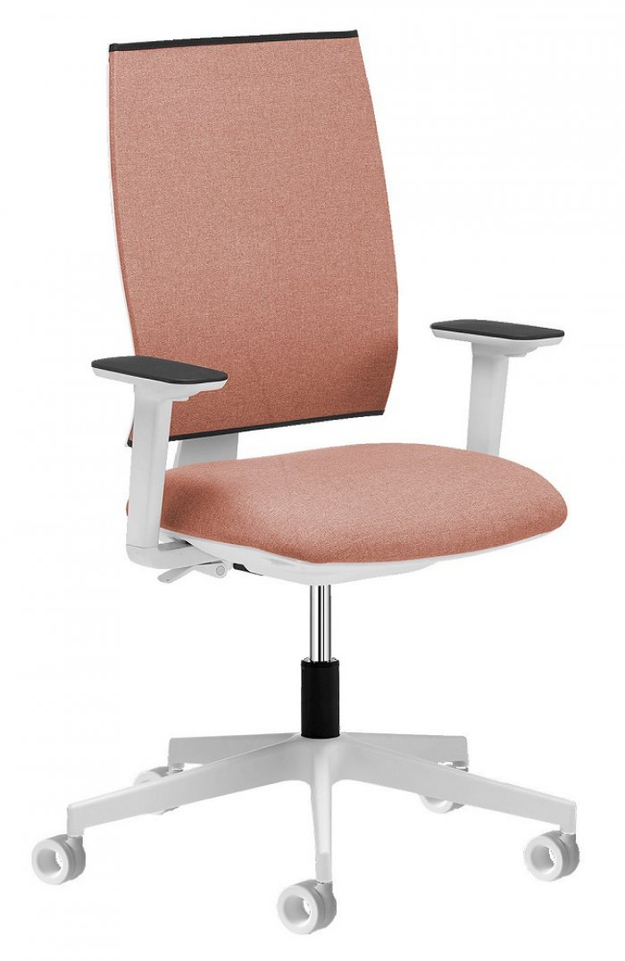 Drehstuhl Sitland TEAM Strike Evo in weiß | roserot